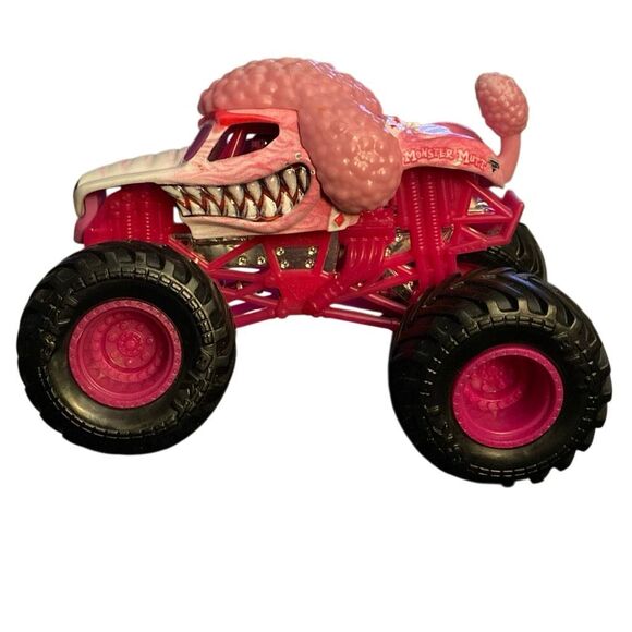 Monster Jam | Toys | Monster Jam Monster Mutt Pink Poodle Monster Truck ...
